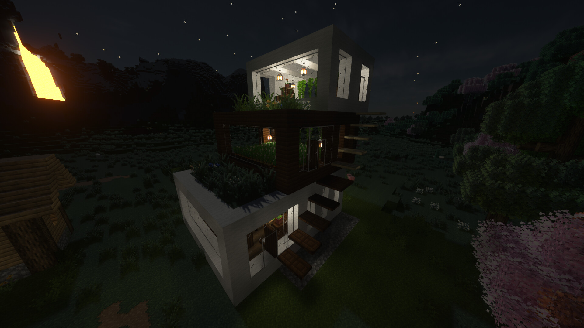 Easy 3-Floor Survival House Minecraft Map