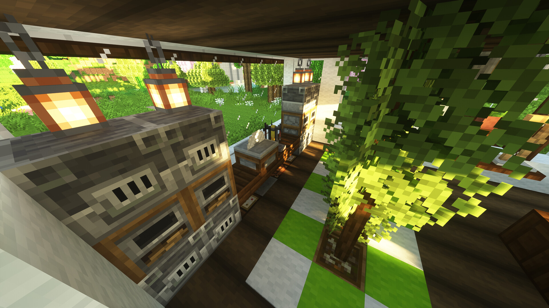 Easy 3-Floor Survival House Minecraft Map