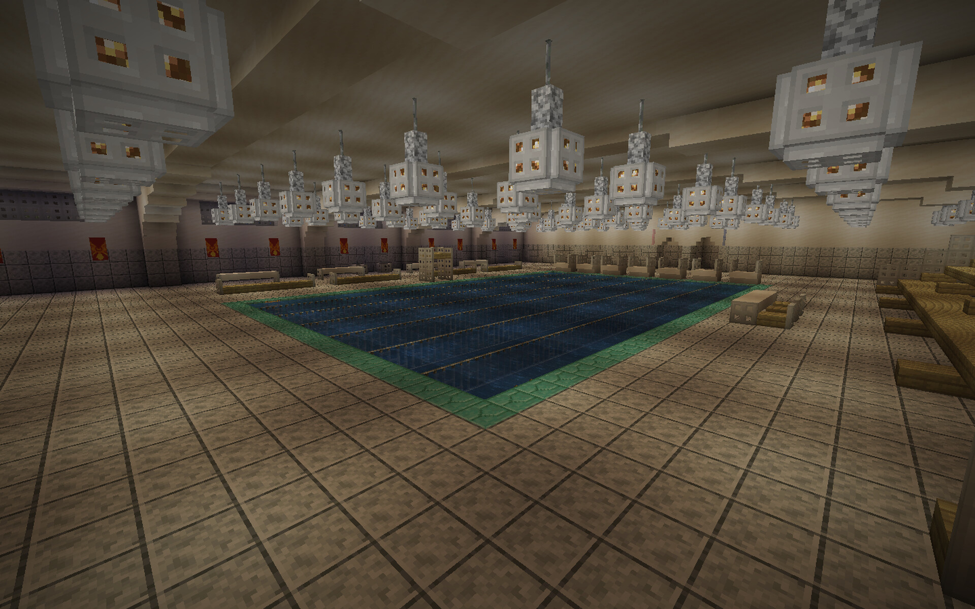 High School in Michigan (USA) - Hunger Game - Roleplay - Minecraft Map