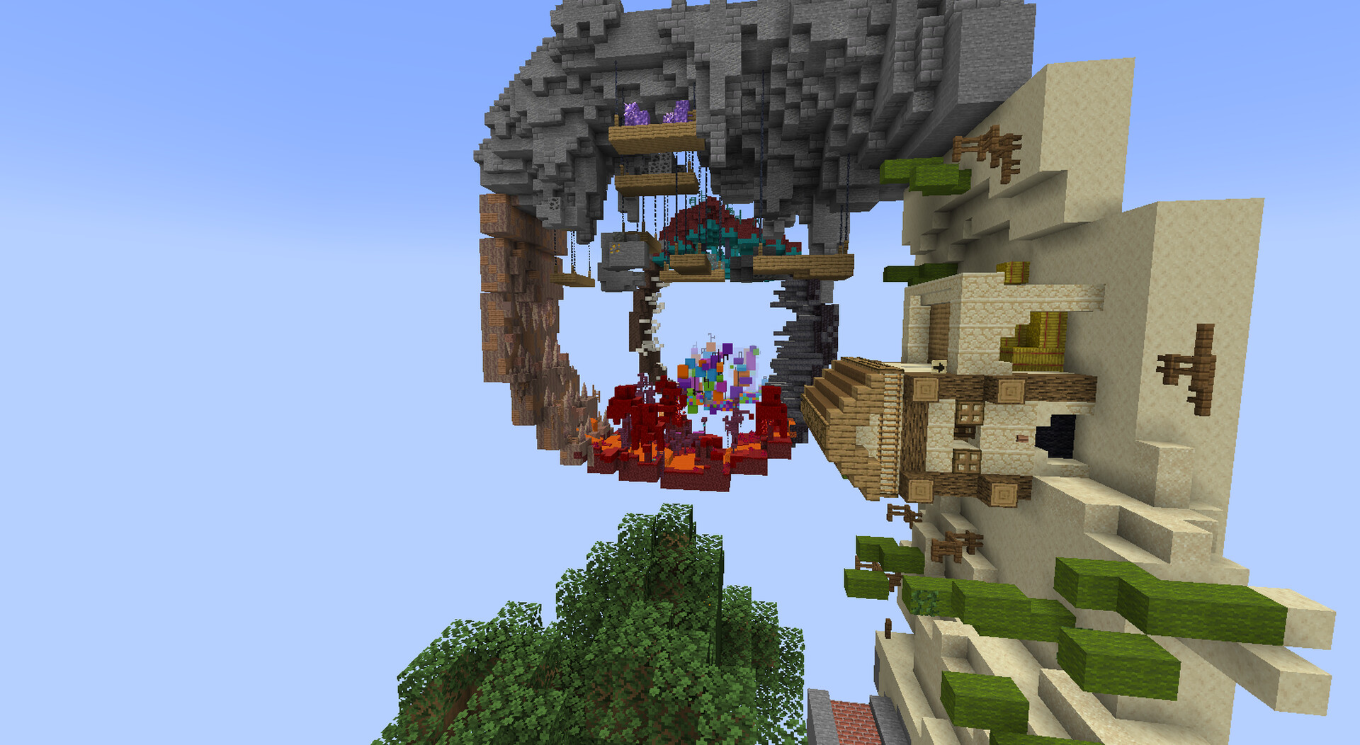 Parkour Swirl Minecraft Map