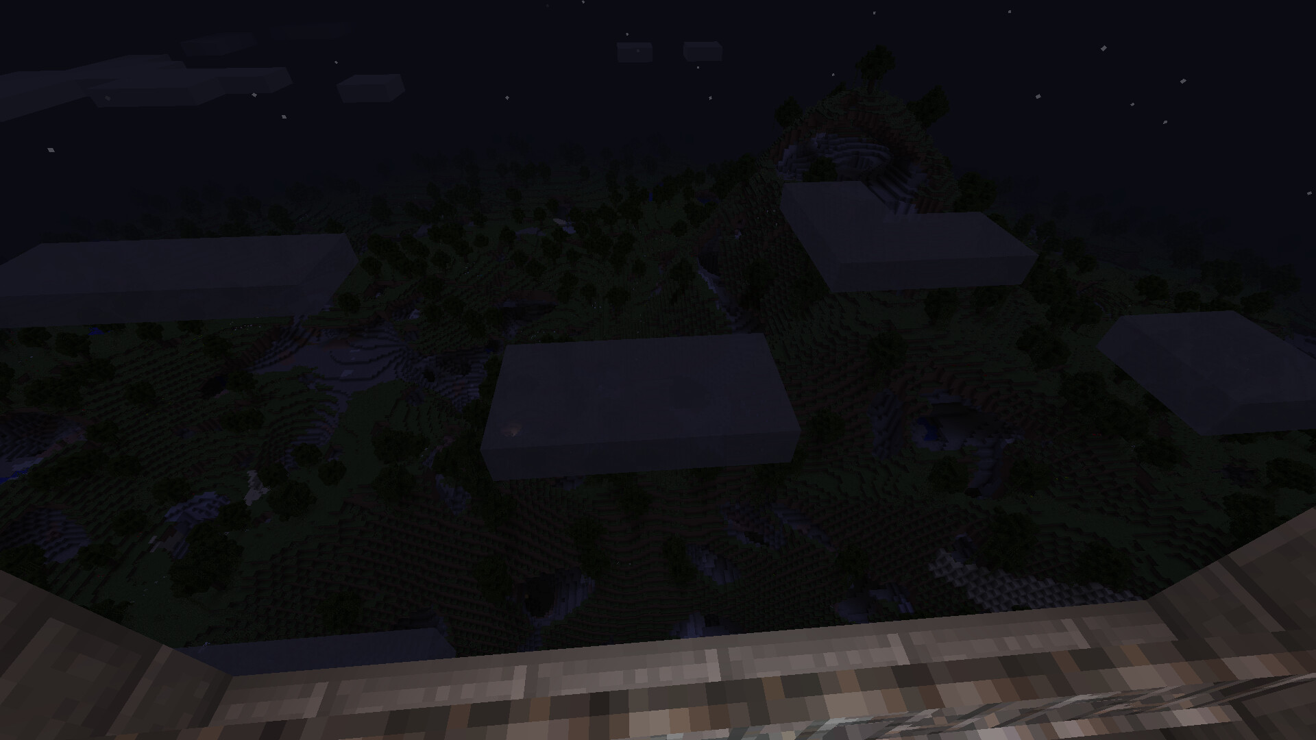 Very tall forgotten tower in strange forest area Minecraft Map