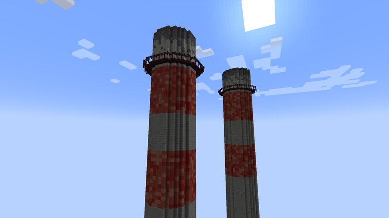 smoke stacks Minecraft Map