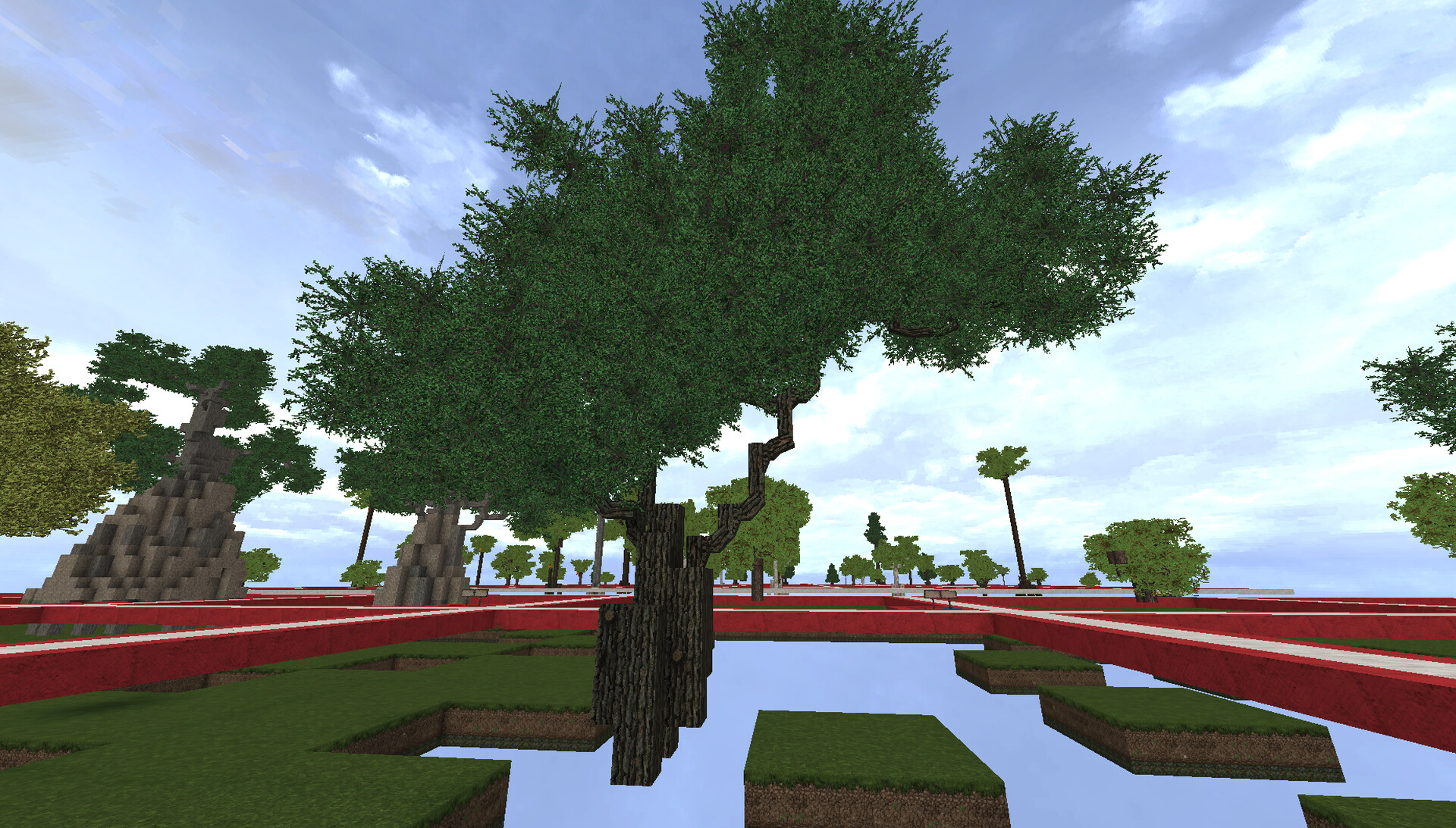Lentebresje's trees for Conquest Reforged Minecraft Map