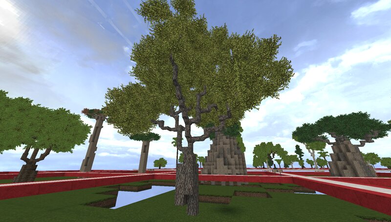 Lentebresje's trees for Conquest Reforged Minecraft Map