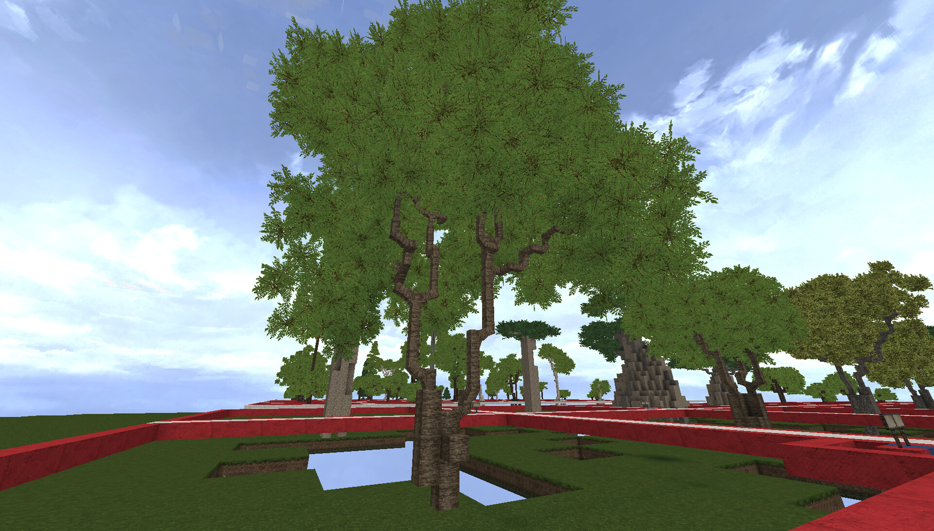 Lentebresje's trees for Conquest Reforged Minecraft Map