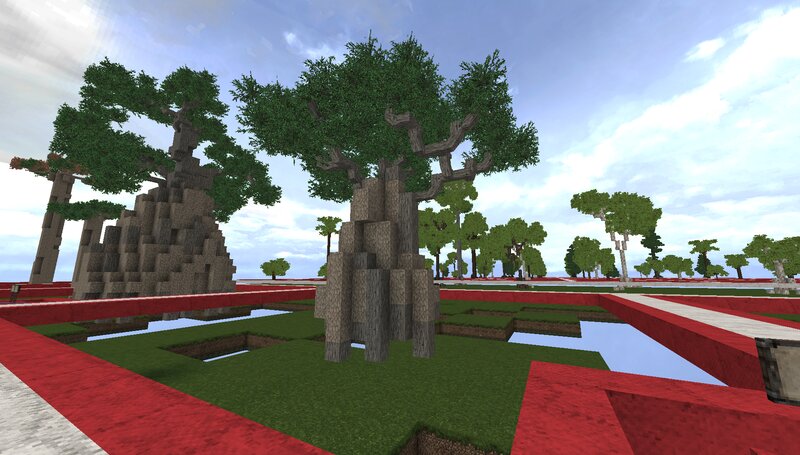 Lentebresje's trees for Conquest Reforged Minecraft Map