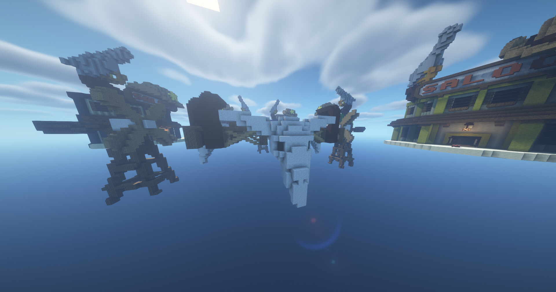 BedWars Western - AliensBuilds 🤠 Minecraft Map