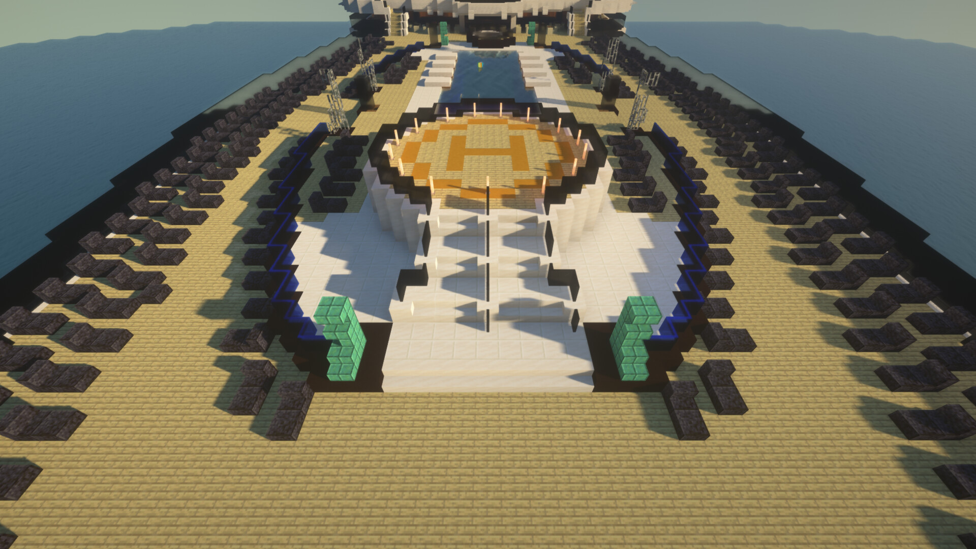 1:1 scale MSC Seaside (In progress) [1.17] Minecraft Map