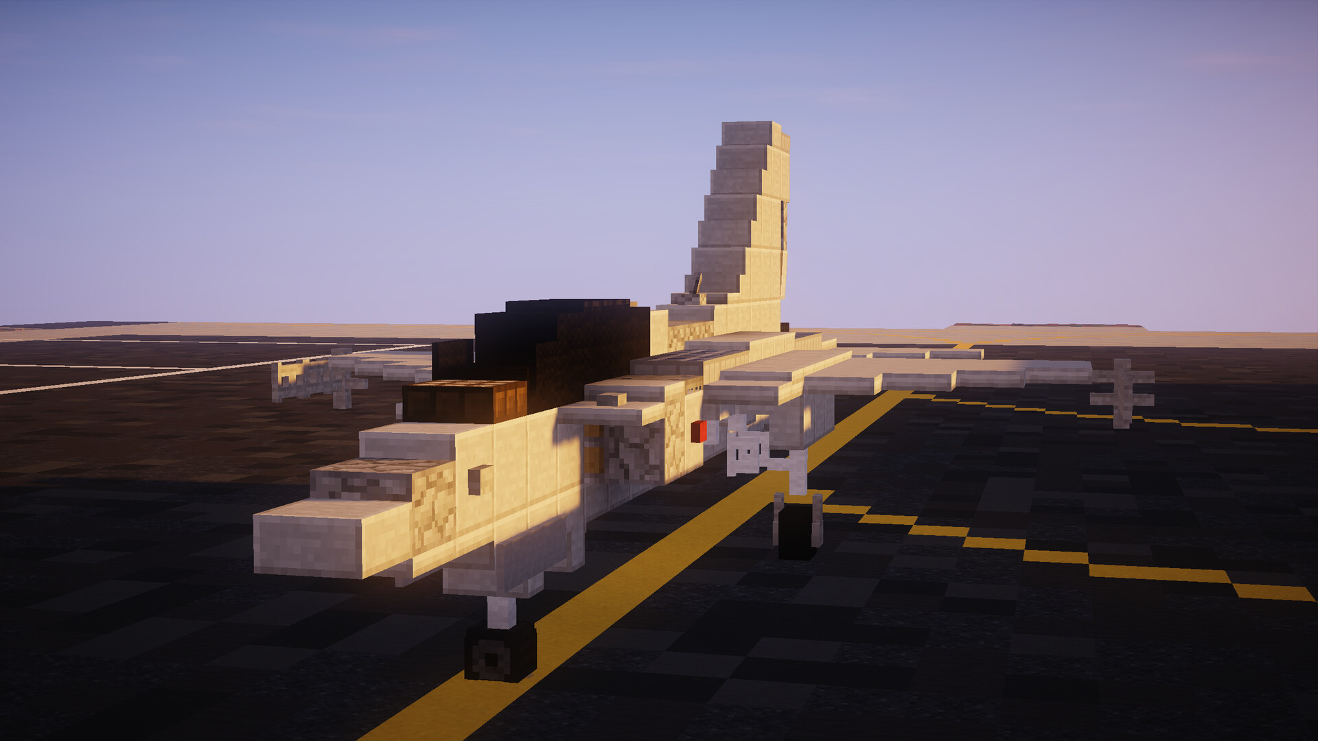 KAI T-50 Golden Eagle (1.5:1 Scale) Minecraft Map