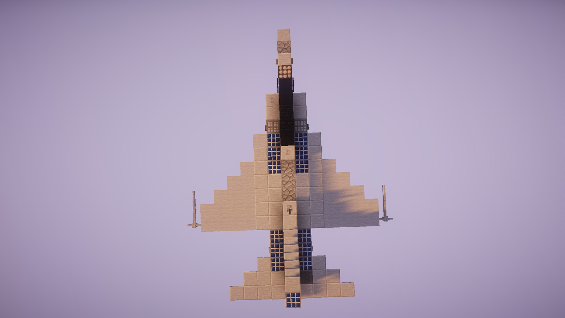KAI T-50 Golden Eagle (1.5:1 Scale) Minecraft Map