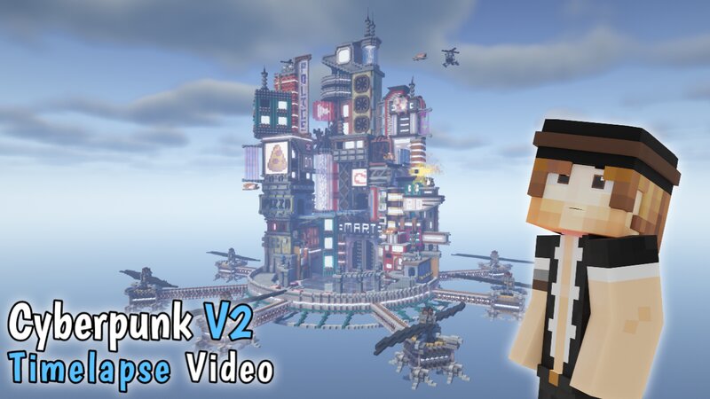 Cyberpunk V2 Minecraft Map