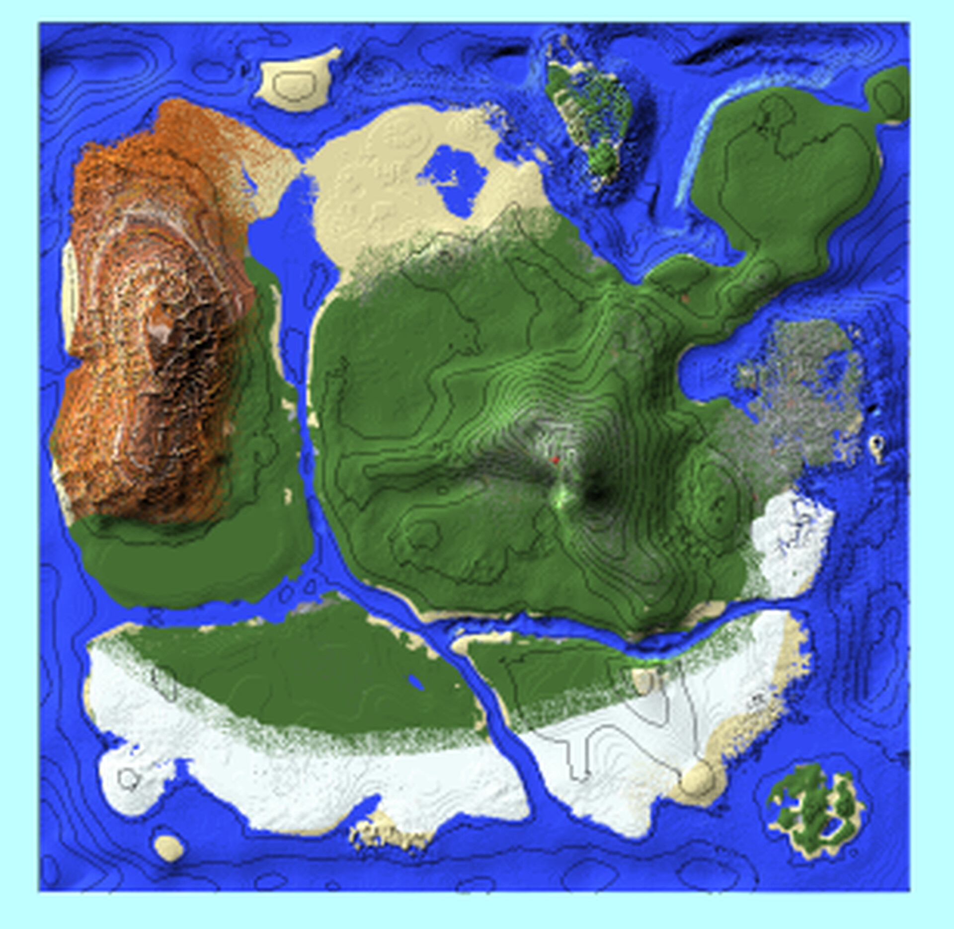 The 3rd Realm [cool island map for ps3] Minecraft Map