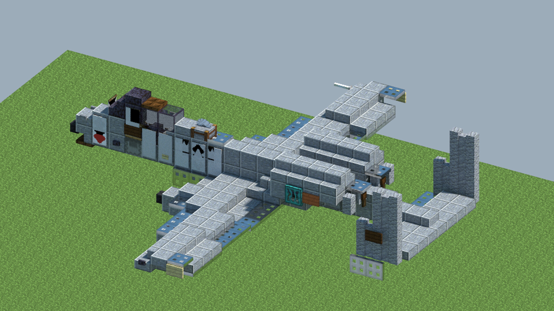 A10, Warthog, attack aircraft [With Download] Minecraft Map