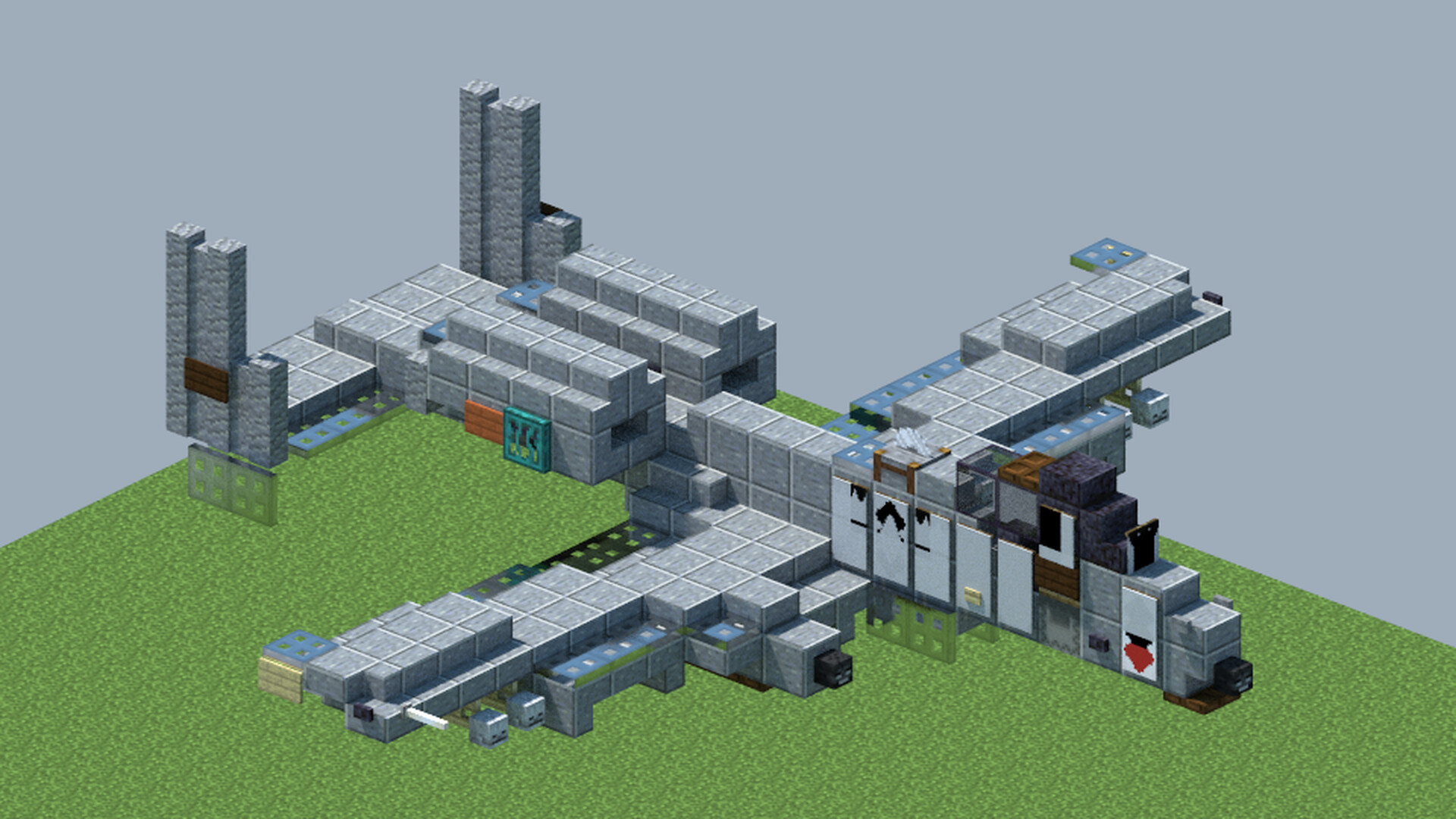 A10, Warthog, attack aircraft [With Download] Minecraft Map