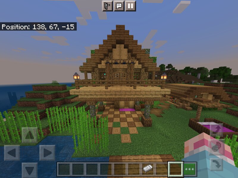 Beachside house - Achievements ENABLED Minecraft Map