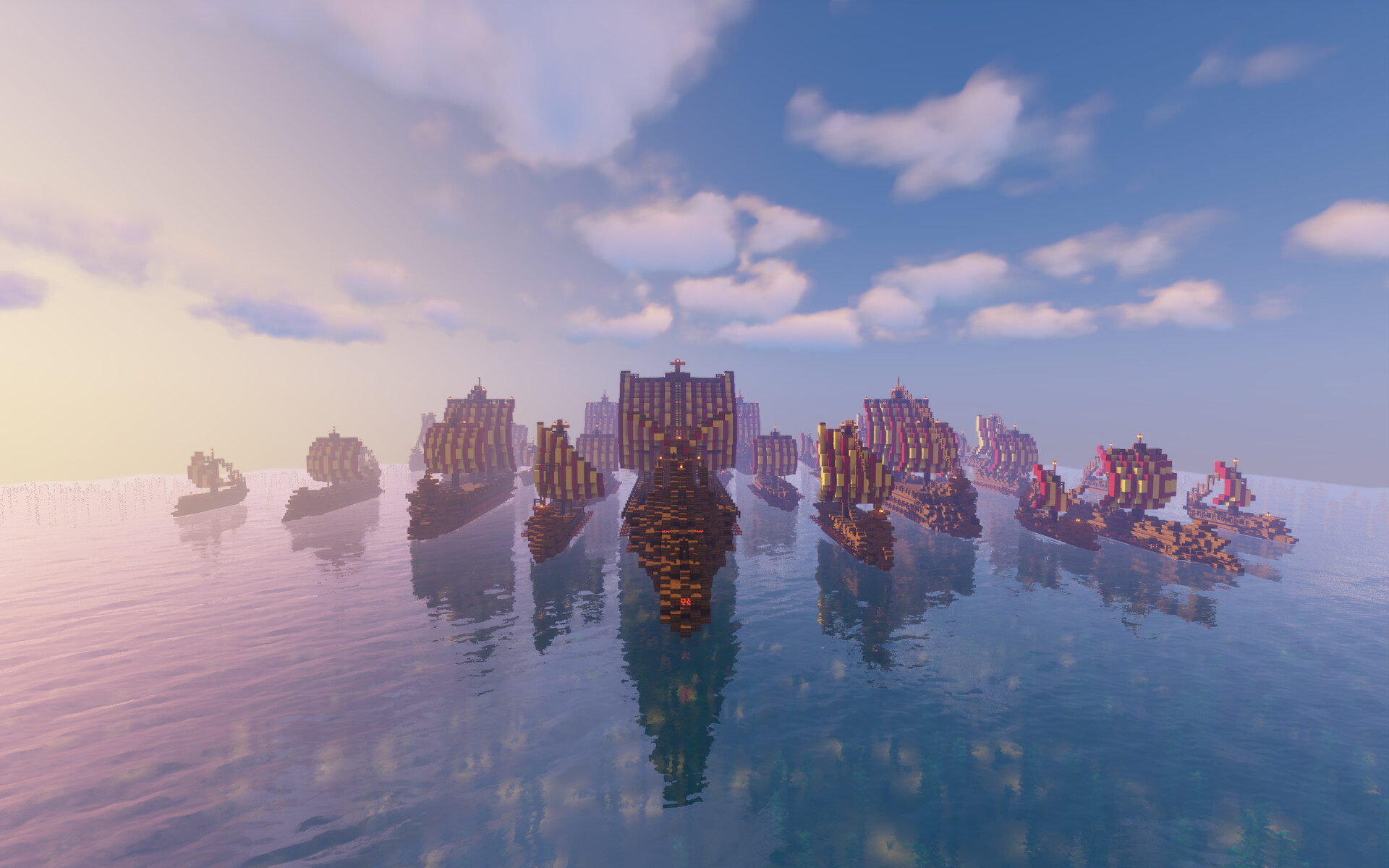 Fantasy Naval Fleet Minecraft Map