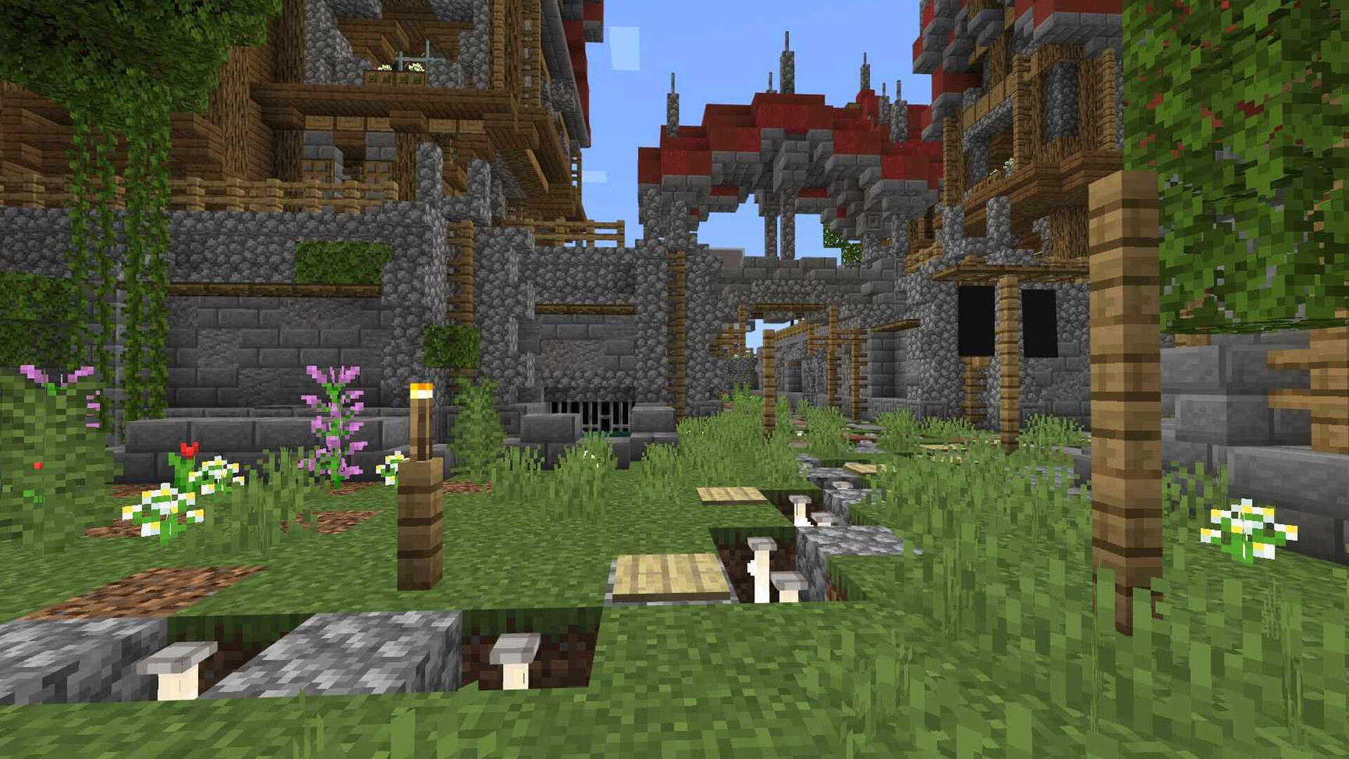 Nether and End Portal War Game Minecraft Map