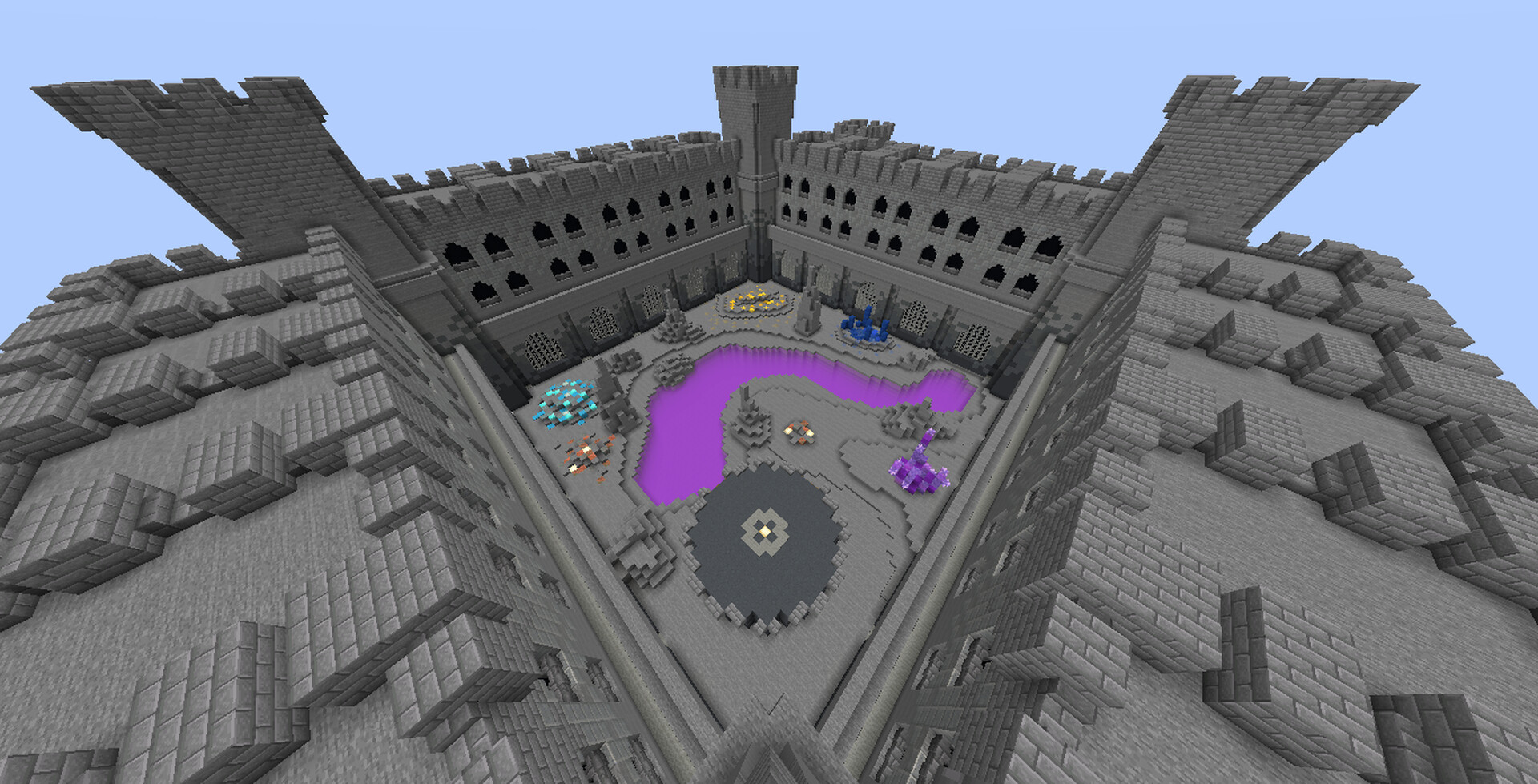 Small PvP Castle mine (1.19.2) Minecraft Map