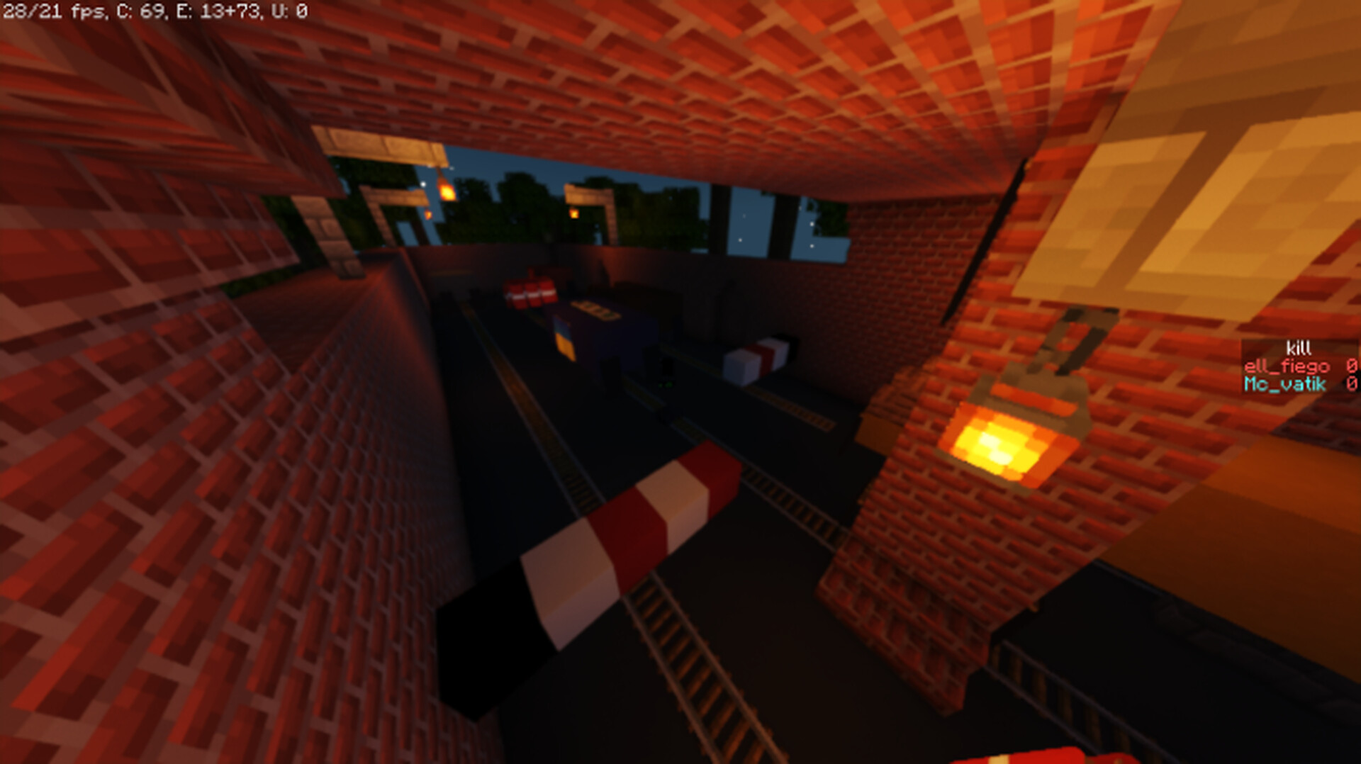 Subway surfers in Minecraft 2022 1.16.5 (multiplayer) Minecraft Map