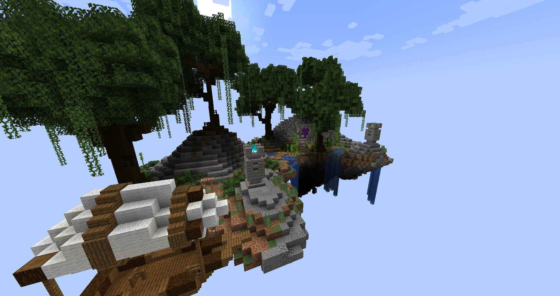 Temple [Floating Island Hub] Minecraft Map