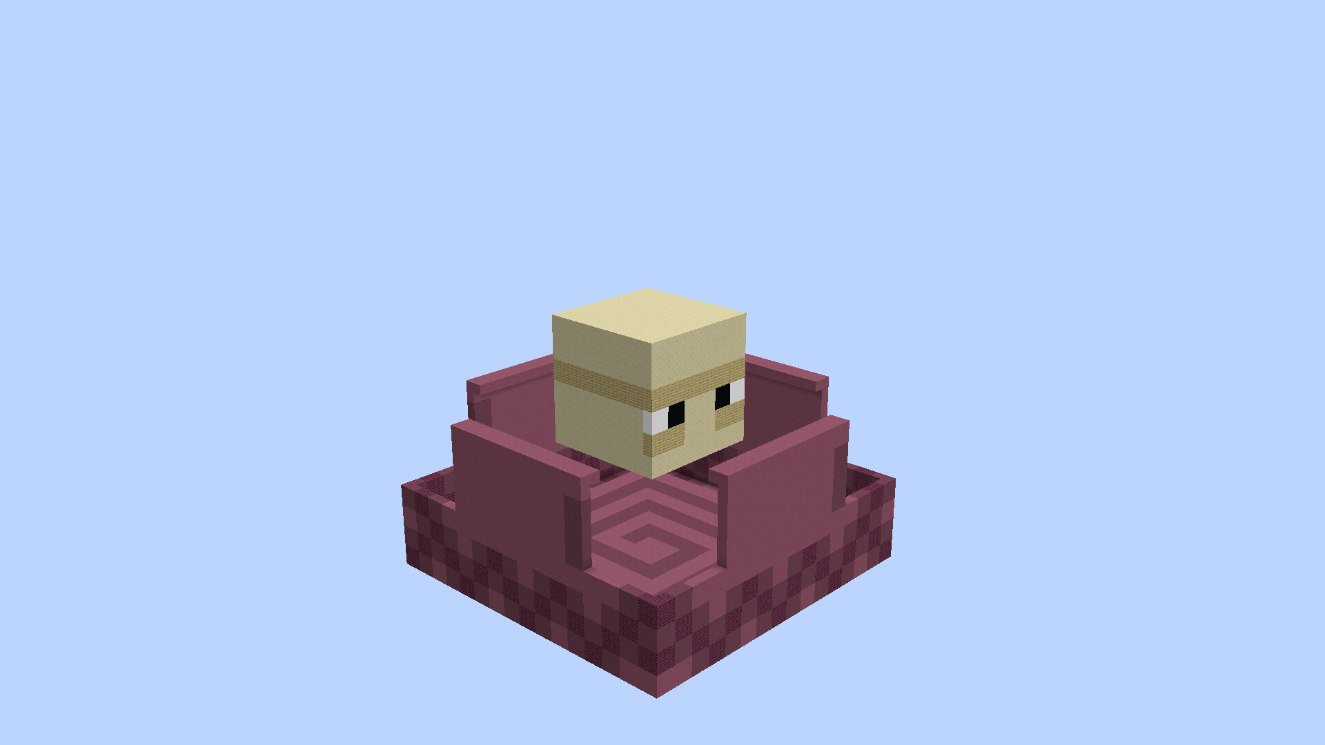 Shulker Mob Statue Minecraft Map