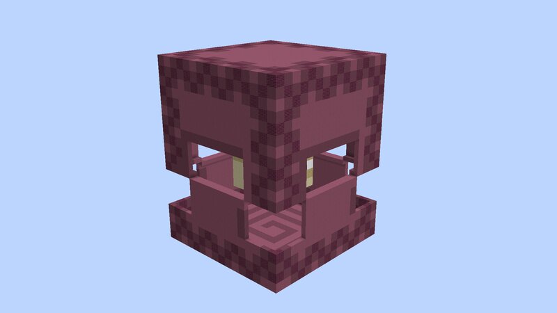 Shulker Mob Statue Minecraft Map