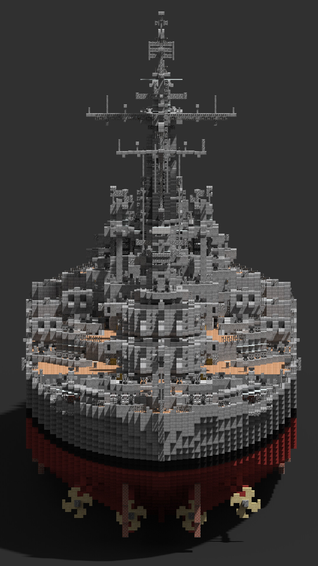 USS Montana BB-67 Minecraft Map