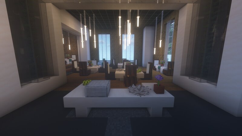 Minecraft Seafood Restaurant Minecraft Map