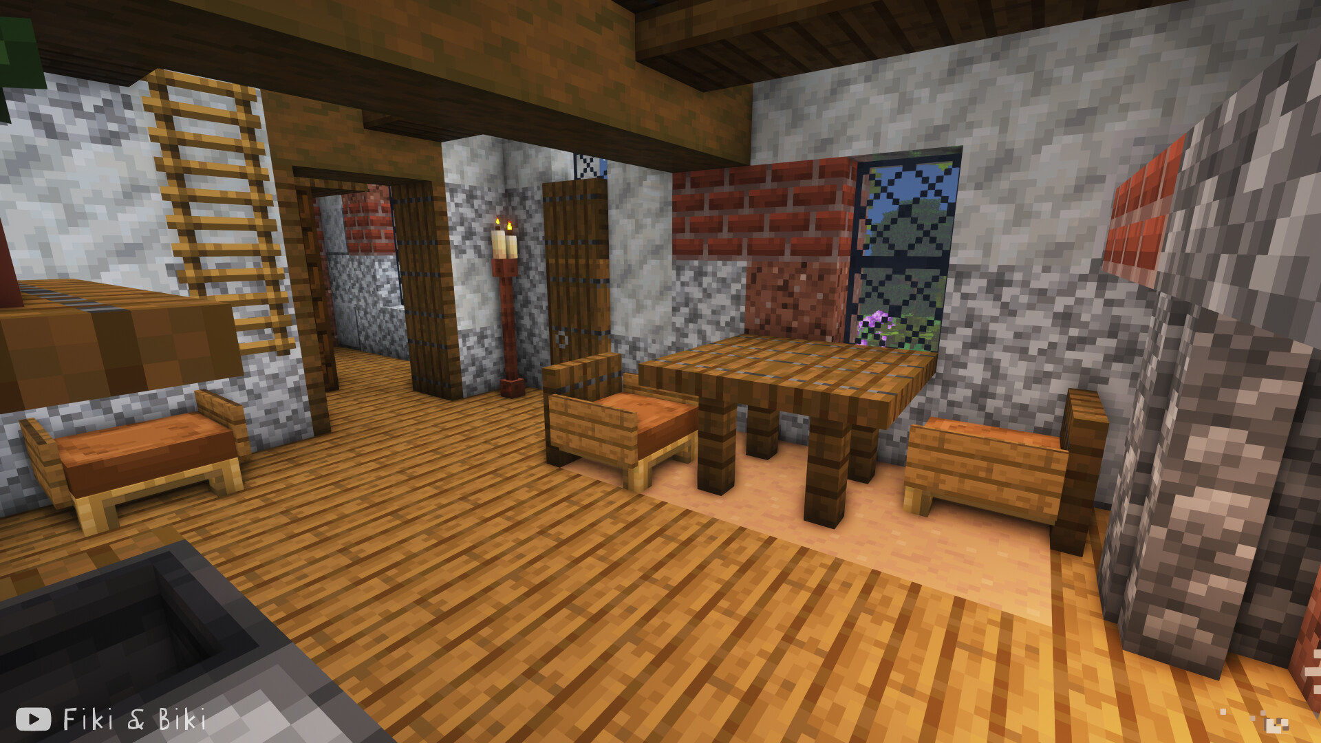 Small Cottage in a Meadow Minecraft Map