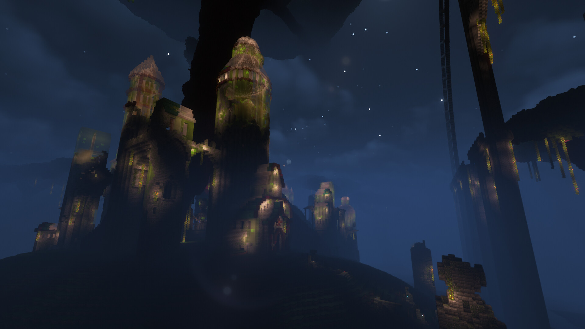 Swamp Ruins - The Ghost Palace of Idrell Minecraft Map