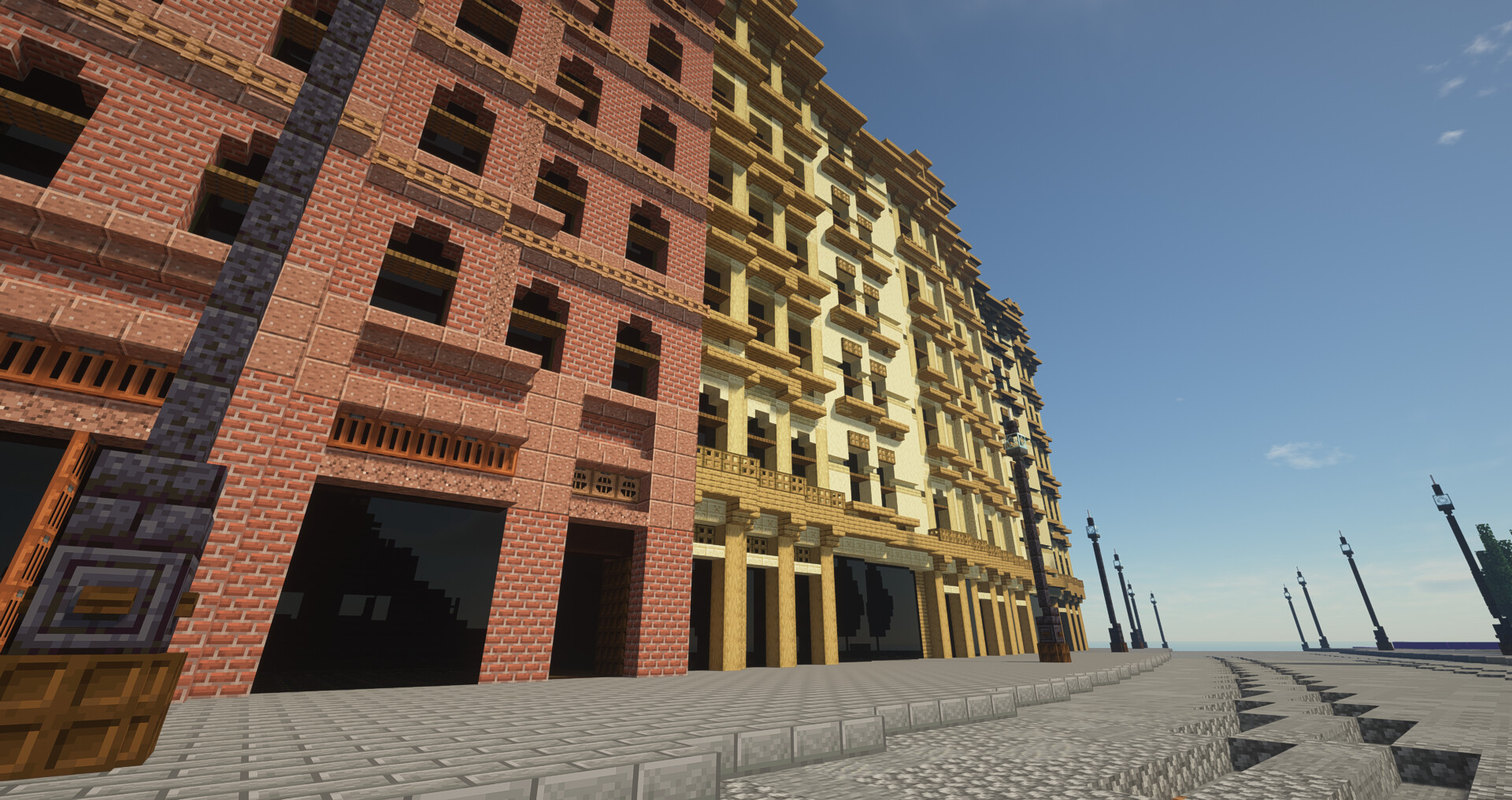 Early 1900s Chicago Apartment Building Minecraft Map