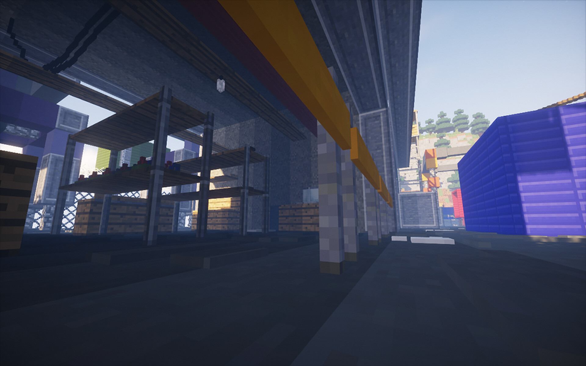 Port / FFA / DeathMatch Minecraft Map