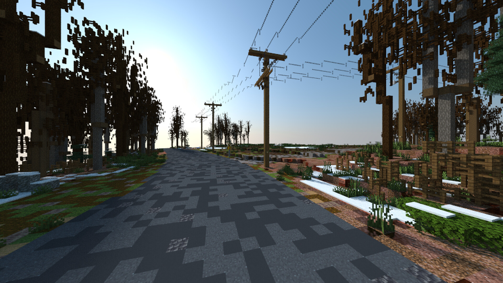 Terrain practice: Dull winter farm [With Download] Minecraft Map