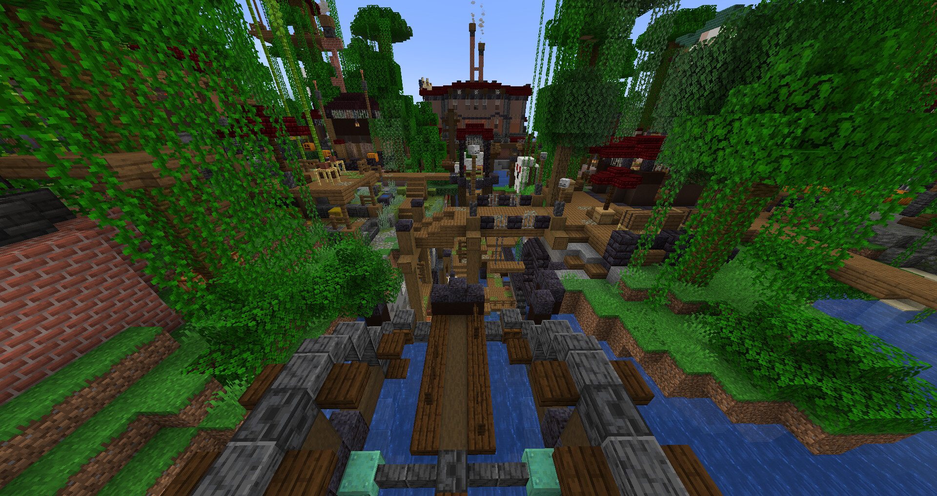 Tribal Island Base Minecraft Map
