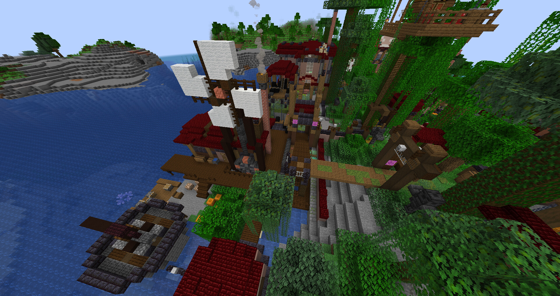 Tribal Island Base Minecraft Map