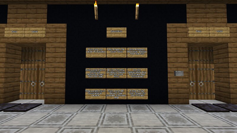 Find The Lever Minecraft Map