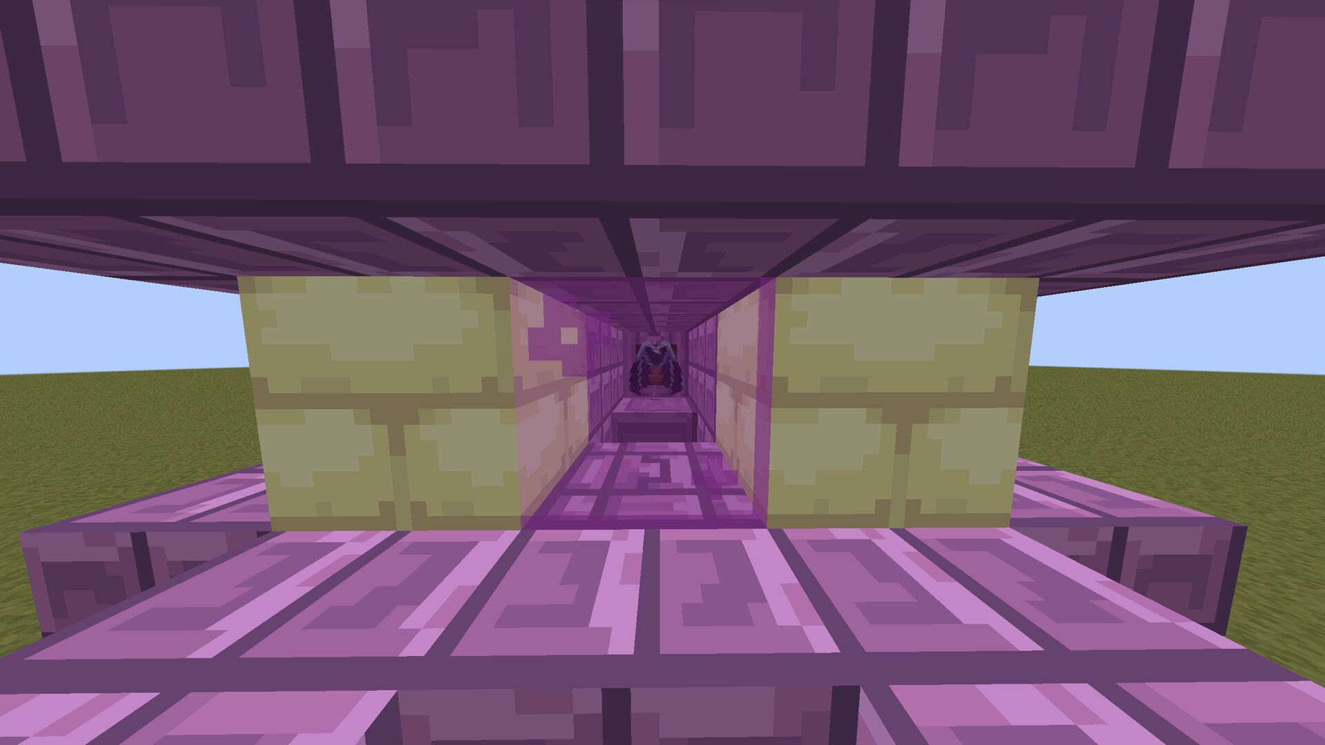 Tiny end ship Minecraft Map