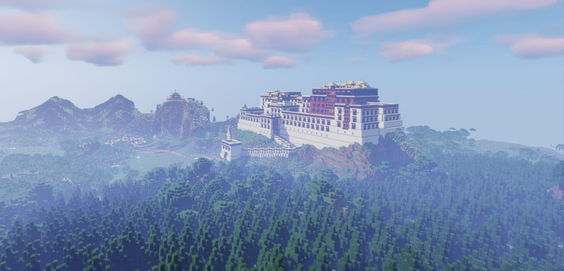 Tibetan area Minecraft Map