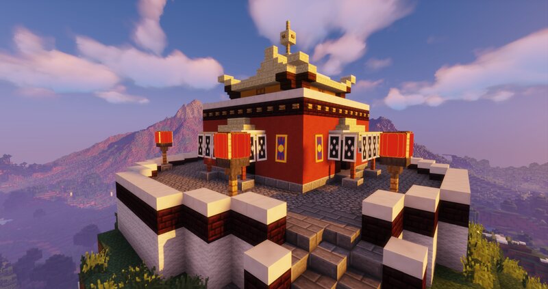 Tibetan area Minecraft Map