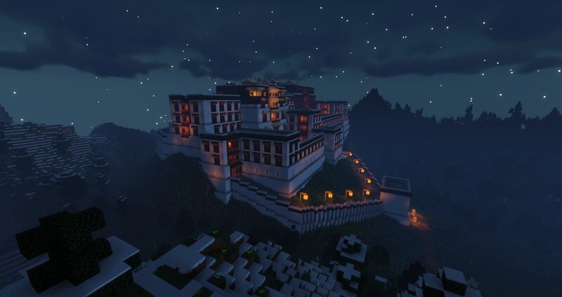 Tibetan area Minecraft Map