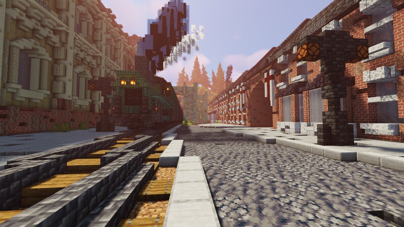 Big Steam Punk City (long project in the works) Minecraft Map