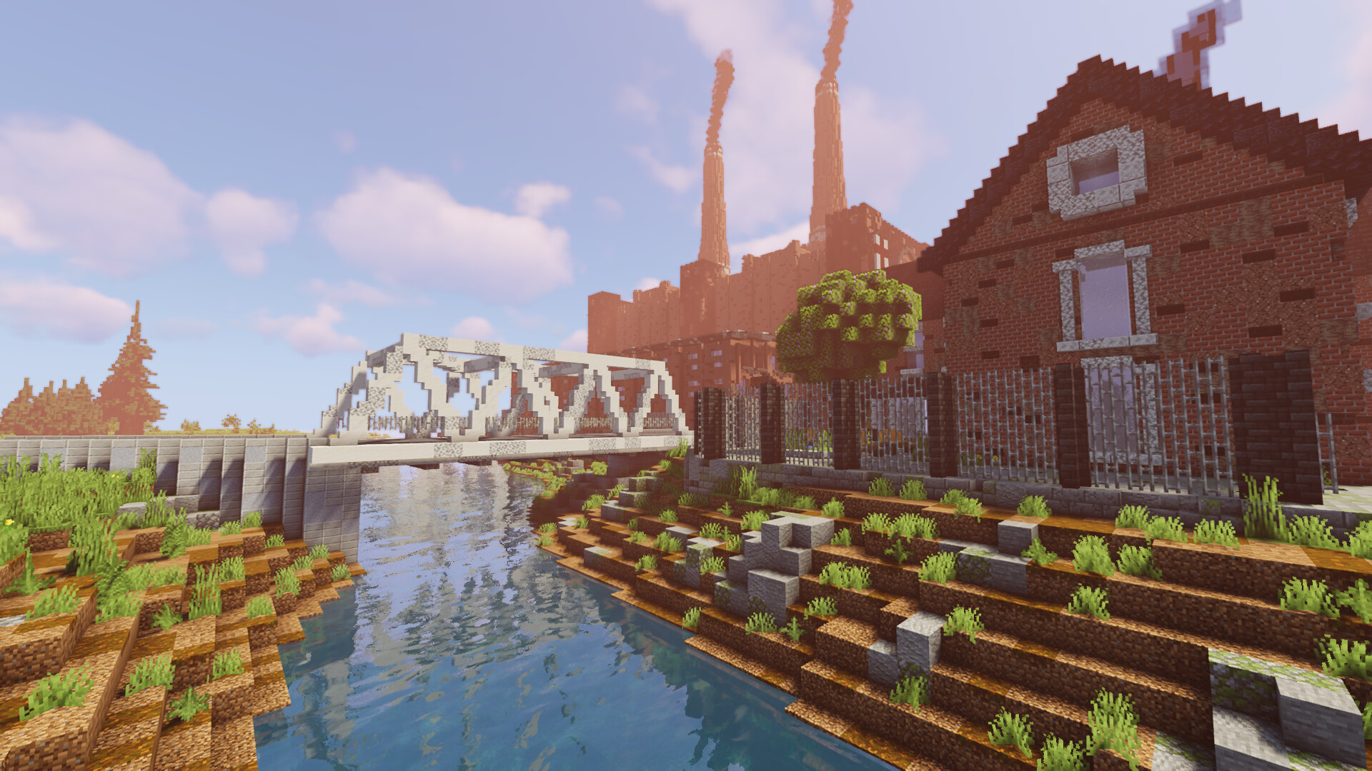 Big Steam Punk City (long project in the works) Minecraft Map