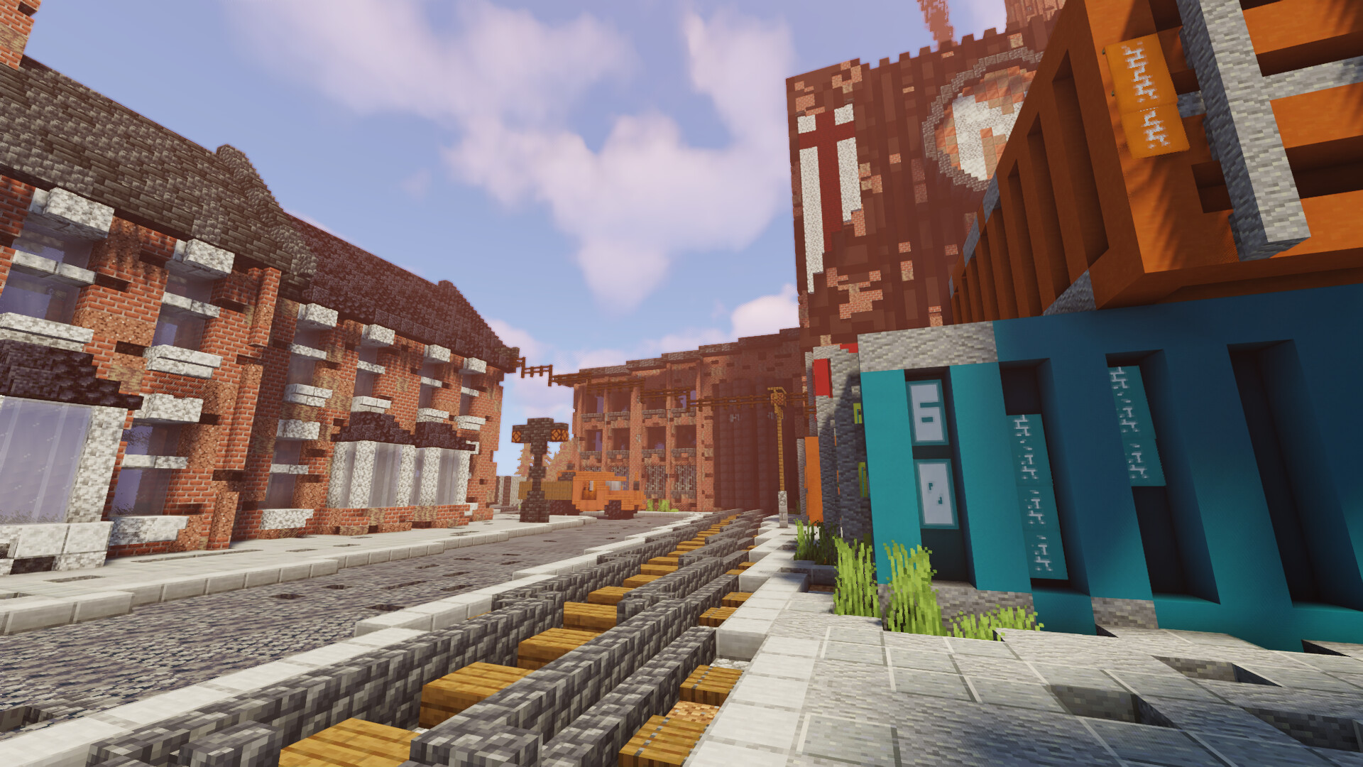 Big Steam Punk City (long project in the works) Minecraft Map