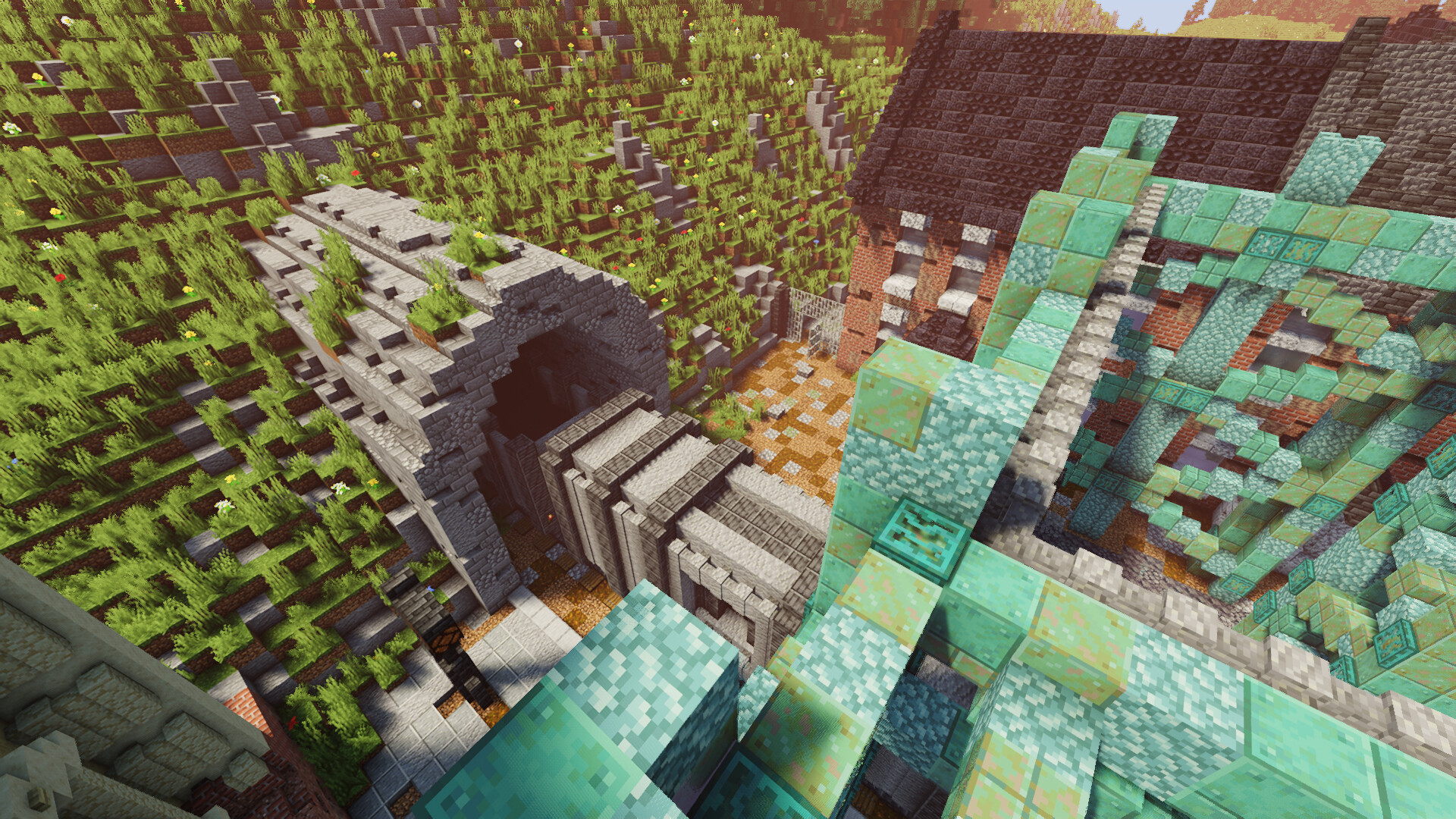 Big Steam Punk City (long project in the works) Minecraft Map