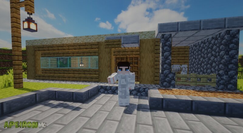 Mercia's First Pre-Built House! Minecraft Map