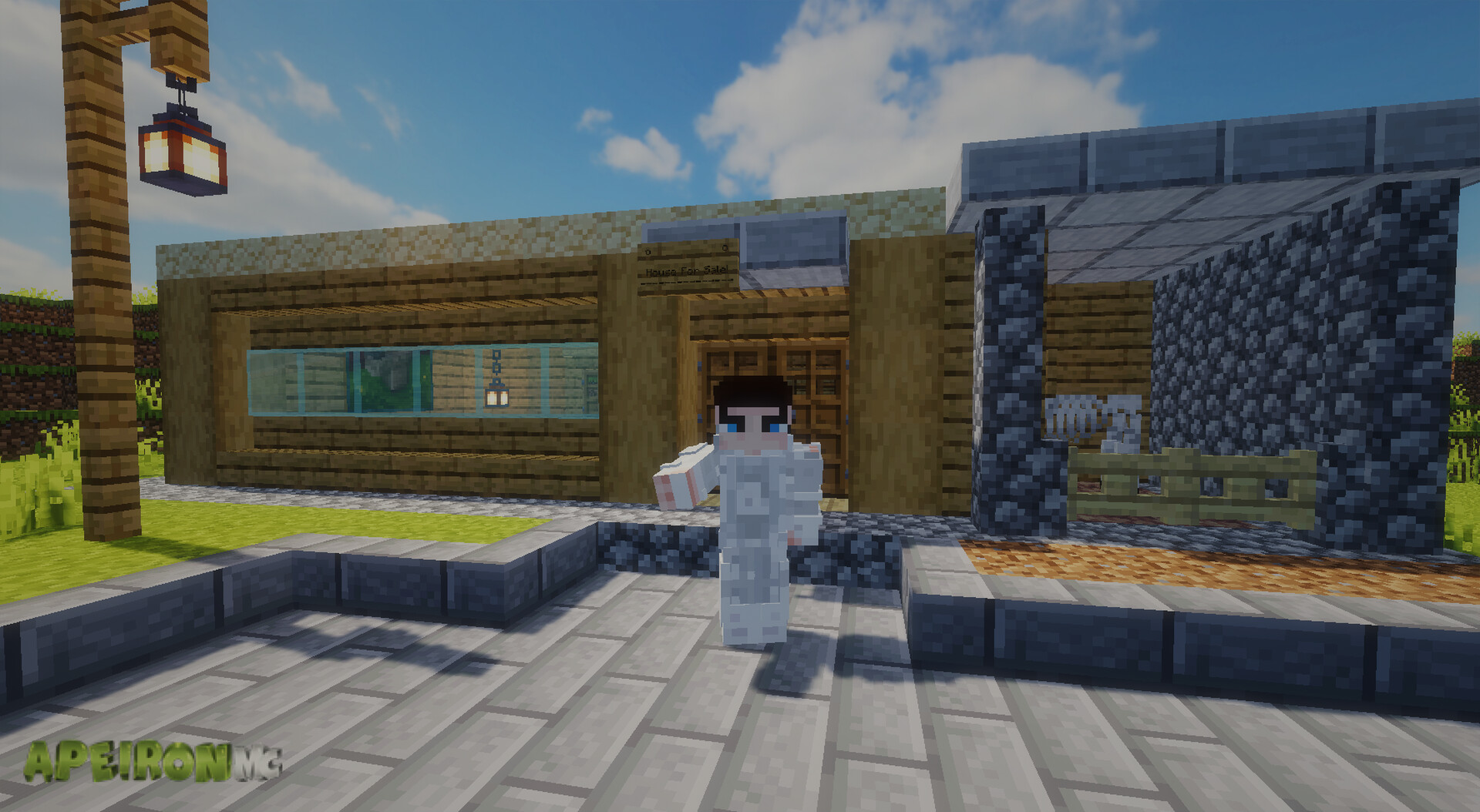 Mercia's First Pre-Built House! Minecraft Map