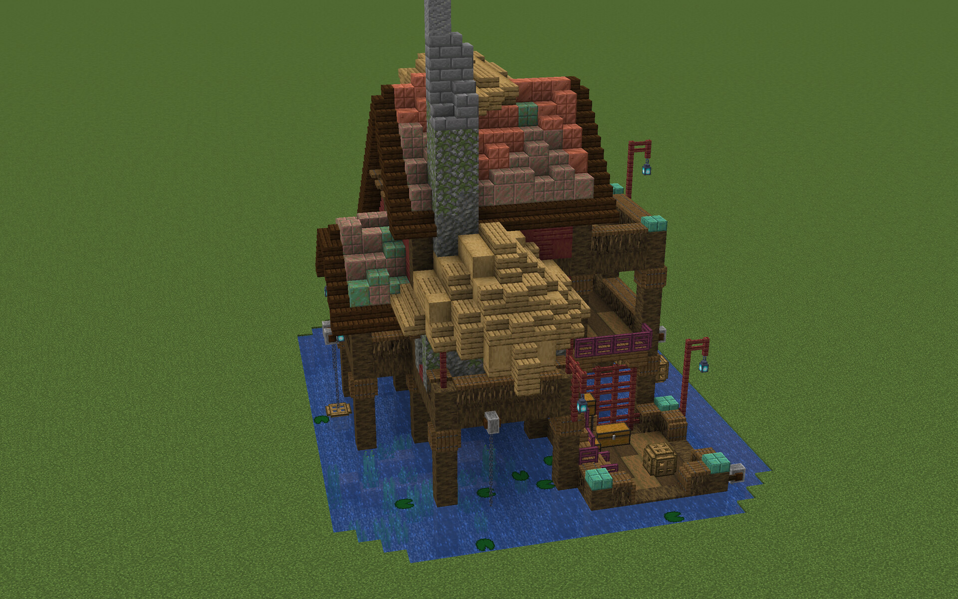 Mangrove Stilt House 22w13a Minecraft Map