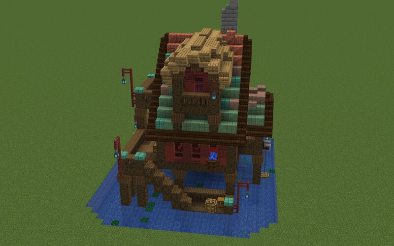 Mangrove Stilt House 22w13a Minecraft Map