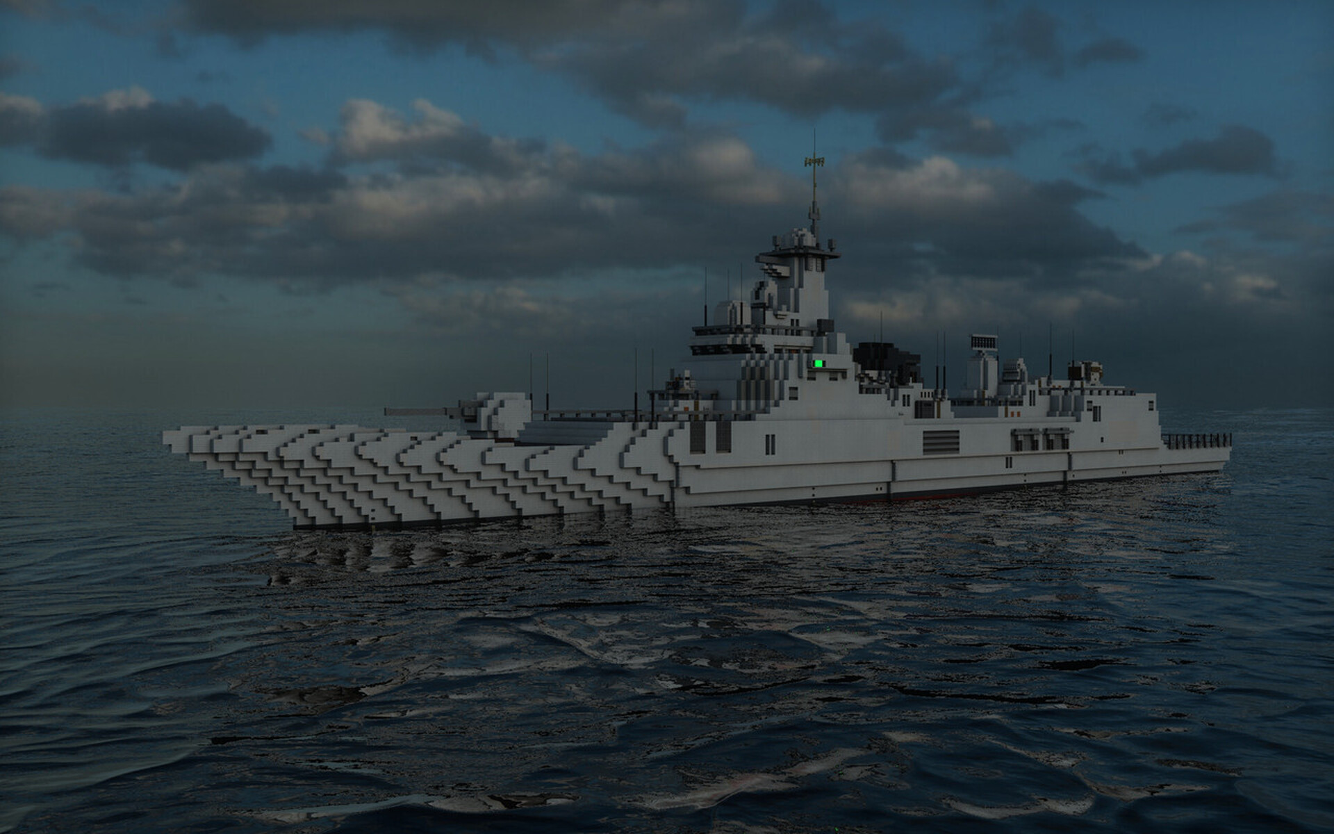 Self created destroyer 太原 Minecraft Map