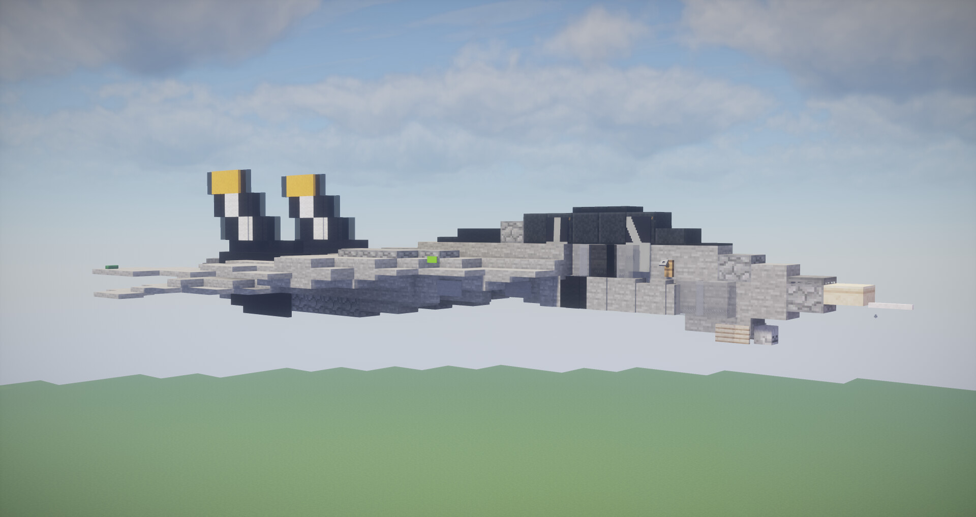 Grumman F-14 Tomcat 1.5:1 Minecraft Map